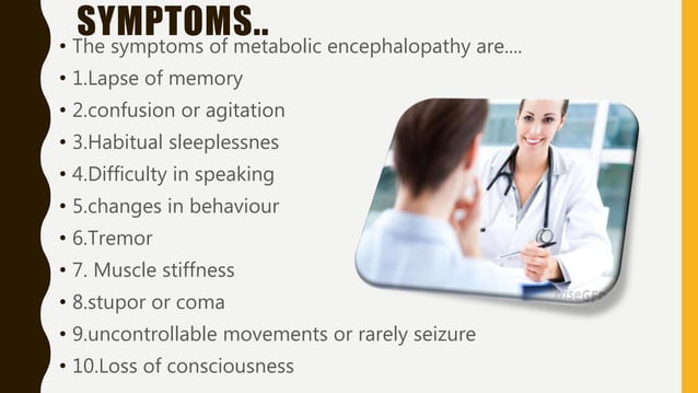 METABOLIC ENCEPHALOPATHY BY alveera riyaz | PPTX | Brain and Nervous ...