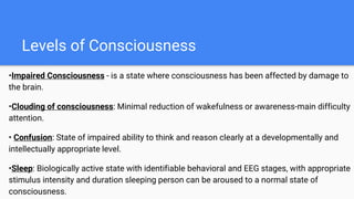 neurology consciousness.pptx