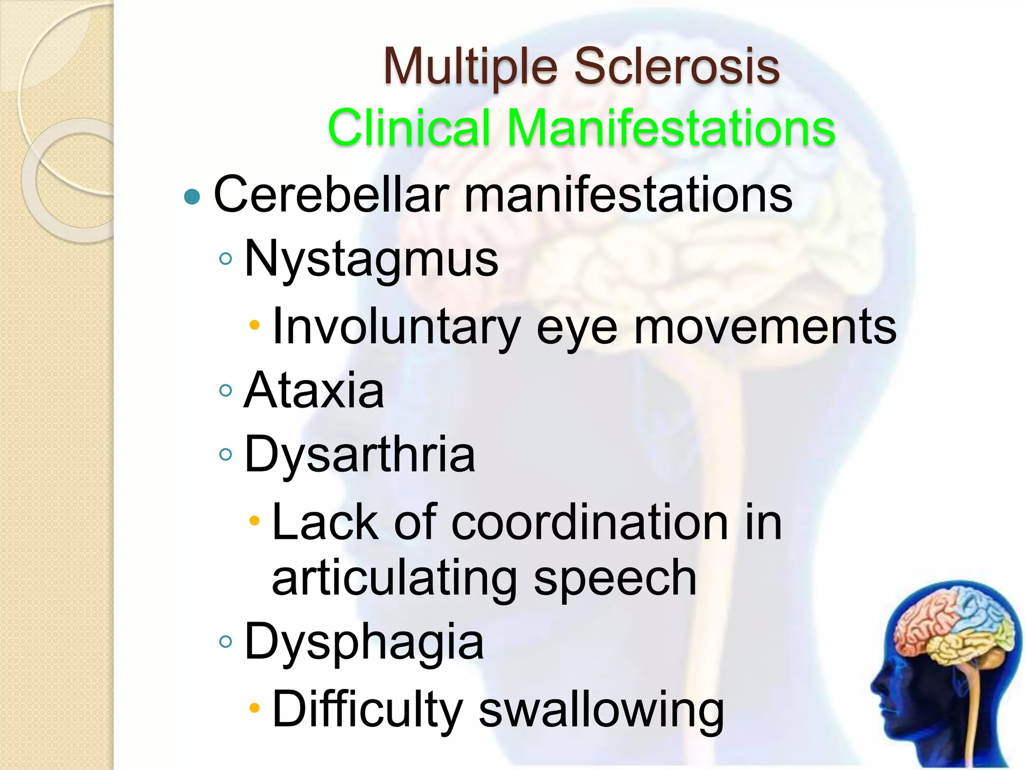 Neurology(multiple sclerosis) | PPTX