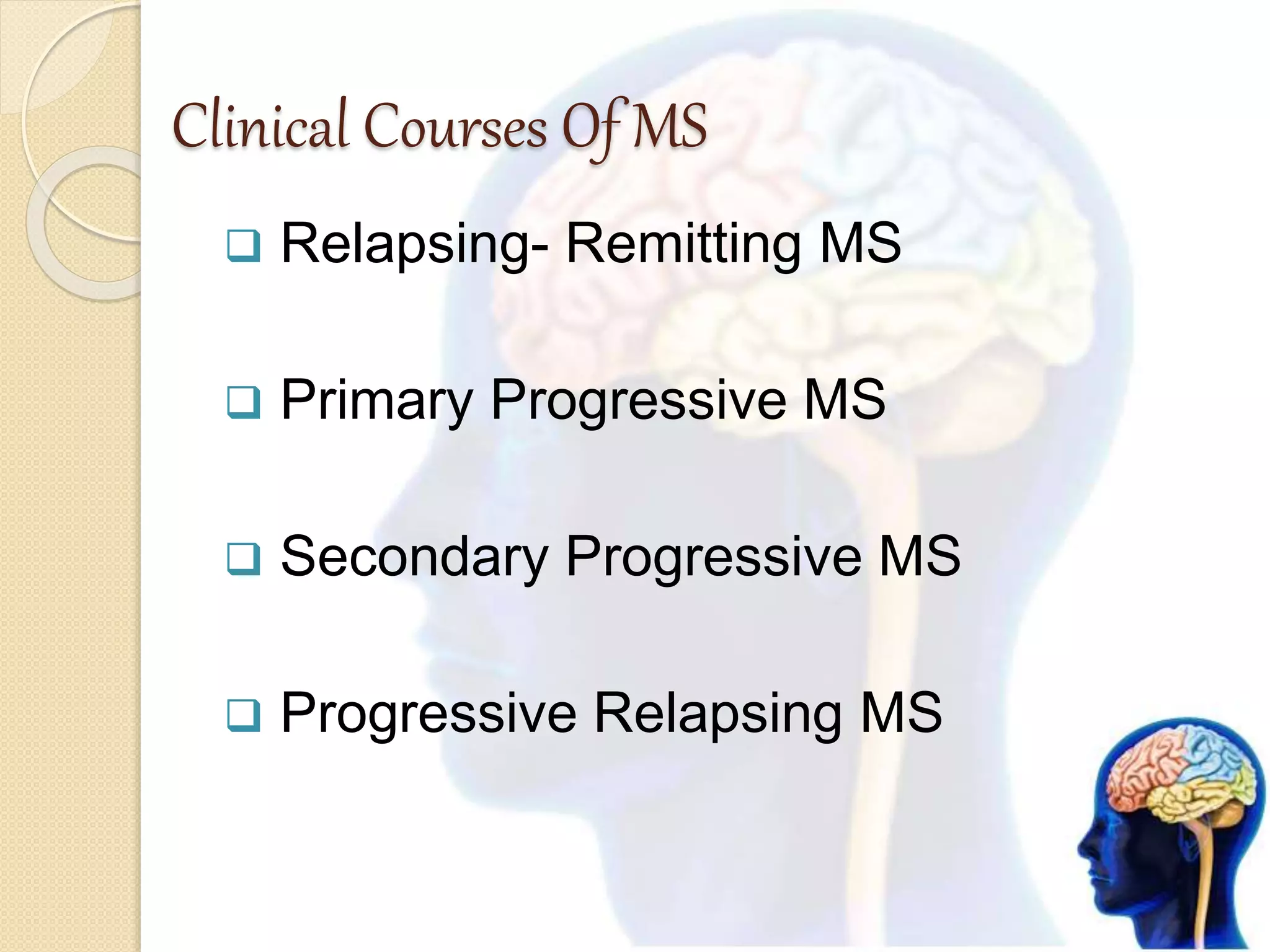 Neurology(multiple sclerosis) | PPTX