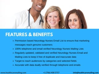 Neurology nurses email list | PPT