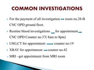 Neurology opd workflow | PPTX