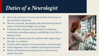 Neurology and Neurolgist powerpoint | PDF