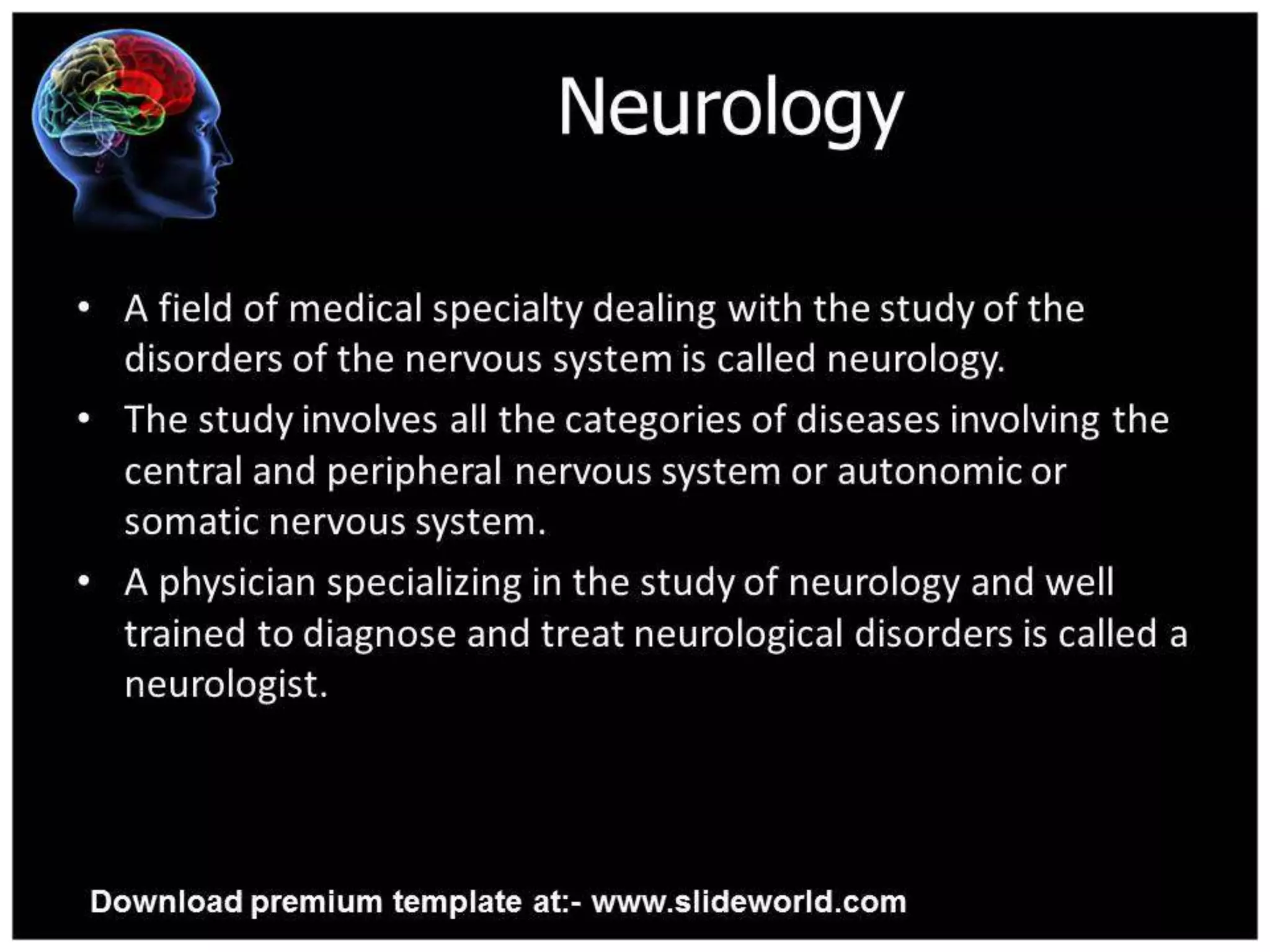 Neurology Powerpoint Template - SlideWorld | PPTX
