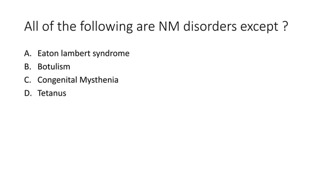 NEUROLOGY QUICK REVISION for examination | PPT