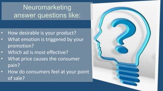 Neuromarketing - A Door to a Human's Brain ppt | PPTX