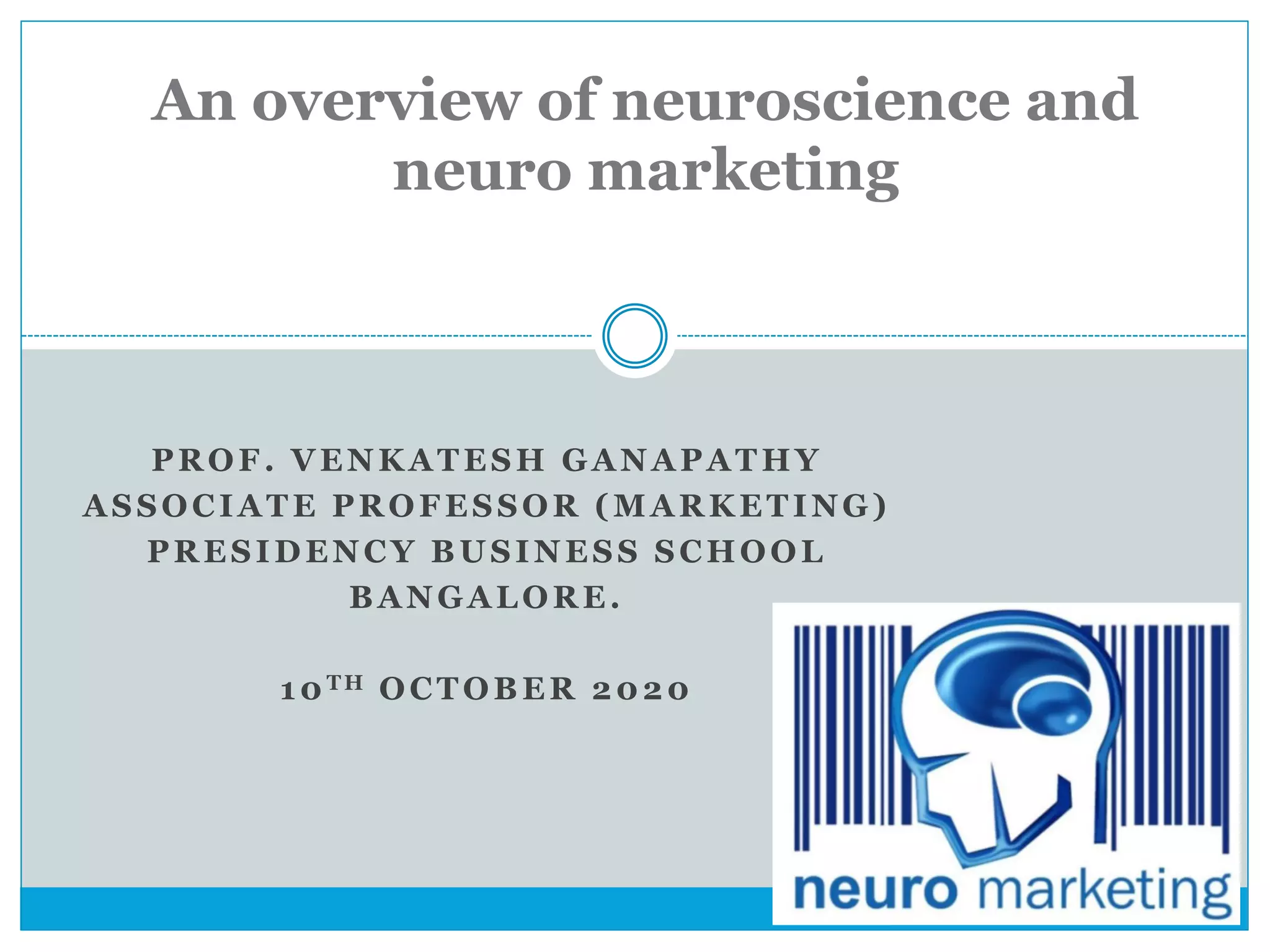Neuro marketing an overview | PDF