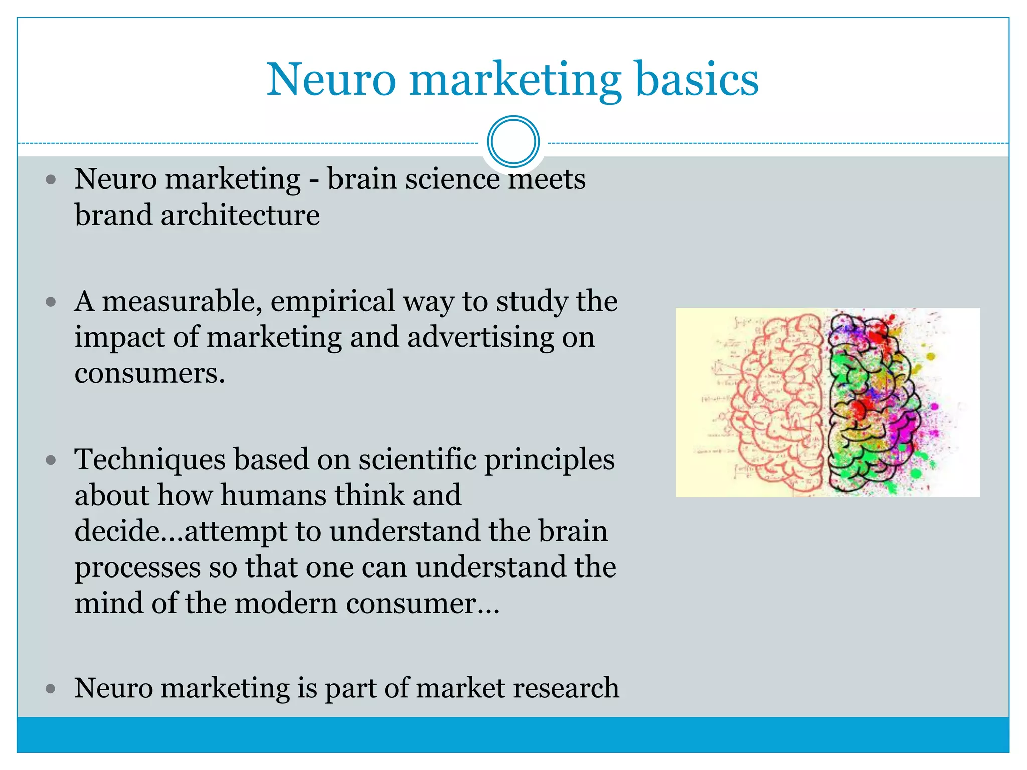 Neuro marketing an overview | PDF