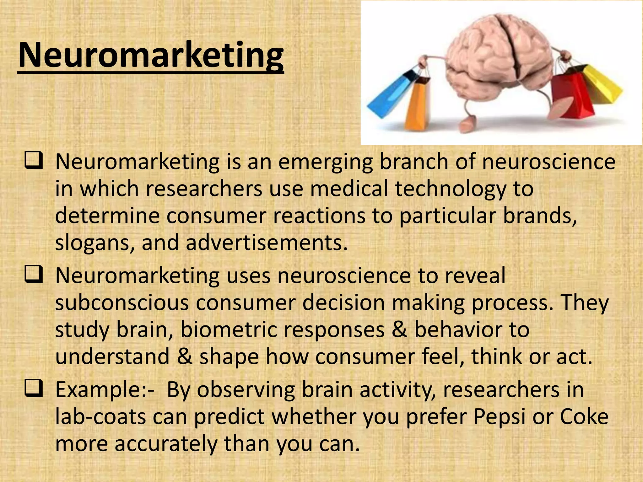 Neuromarketing | PPTX