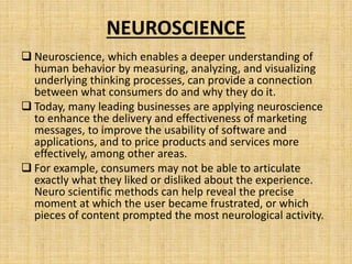 Neuromarketing | PPTX