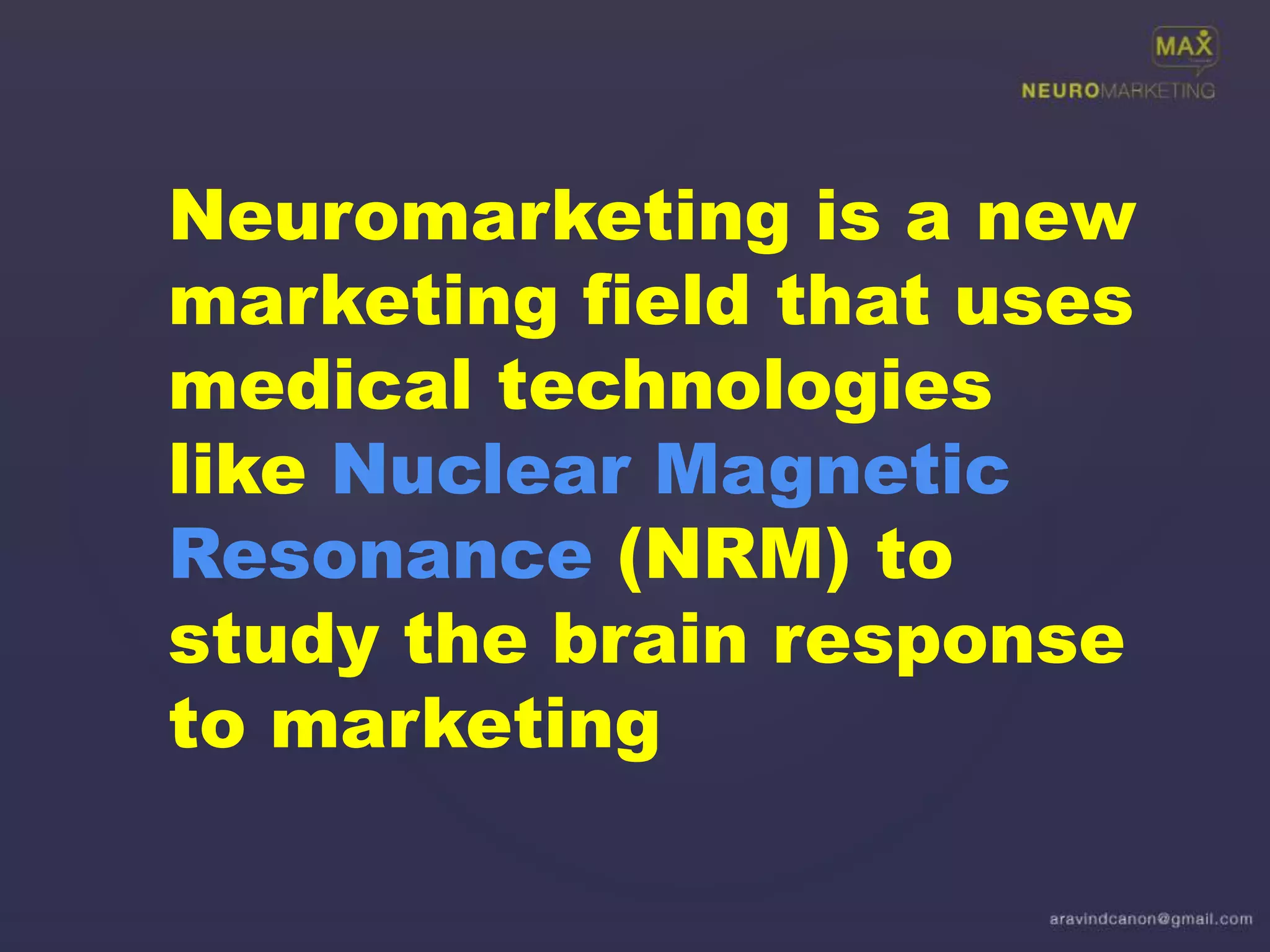 Neuro marketing | PPTX