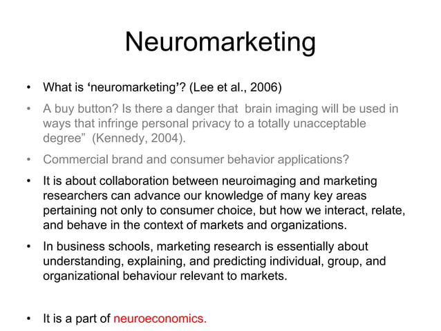 Advertisement & Brain. Neuromarketing | PPT