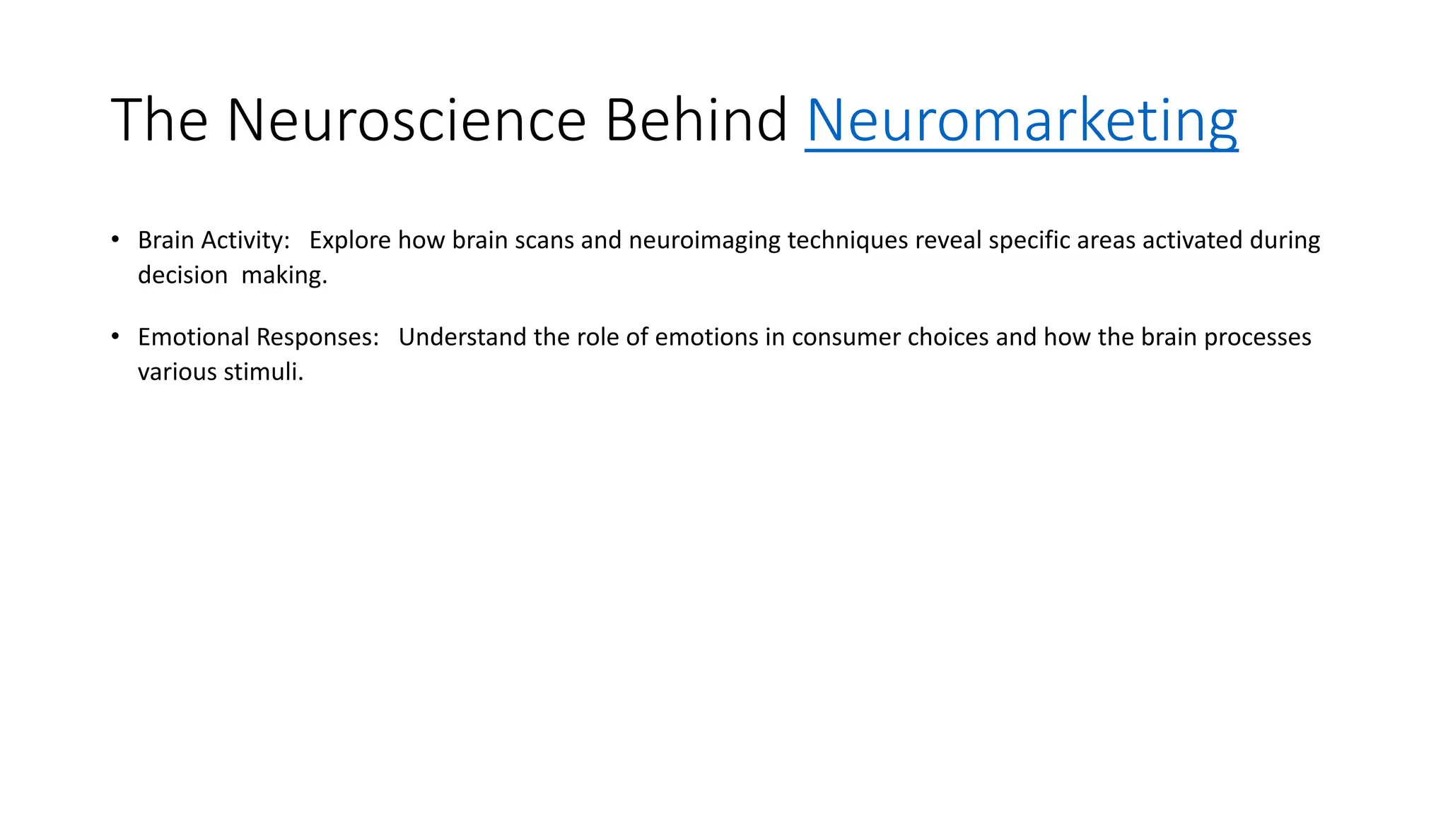 Neuromarketing and its importance ppt.pptx
