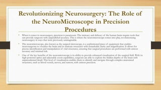 Neuro Microscope PPT - HPD | PPTX