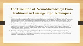 Neuro Microscope PPT - HPD | PPTX