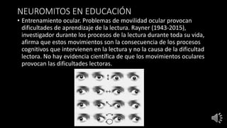 NEUROMITOS EN EDUCACIÓN, INTELIGENCIAS MÚLTIPLES Y CREATIVIDAD.pptx
