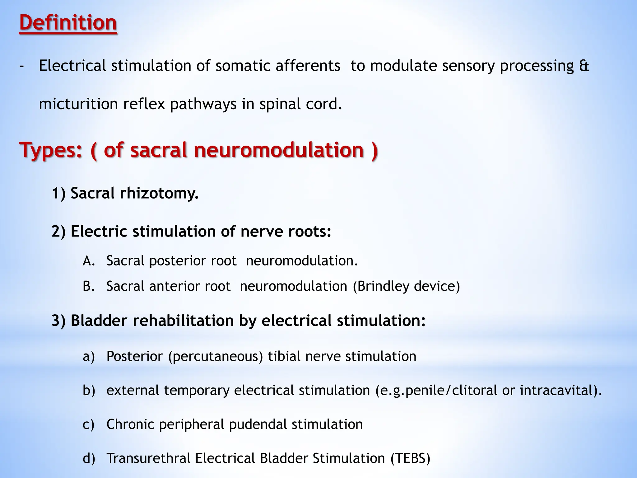 Neuromodulation in treatment of neurogenic bladder.pptx