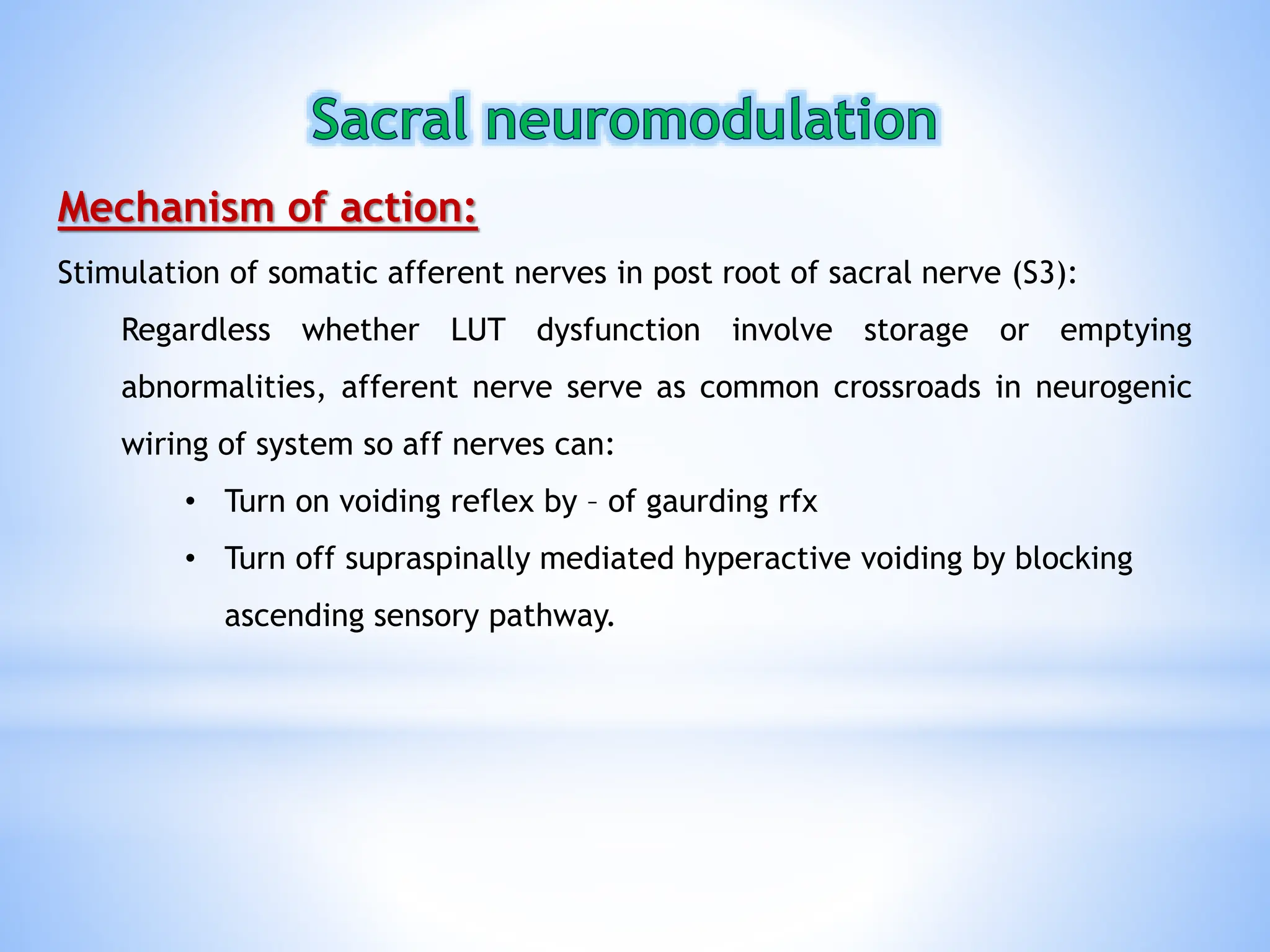 Neuromodulation in treatment of neurogenic bladder.pptx