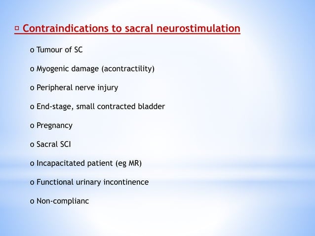Neuromodulation in treatment of neurogenic bladder.pptx