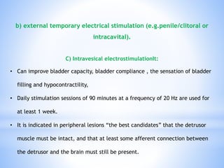 Neuromodulation in treatment of neurogenic bladder.pptx