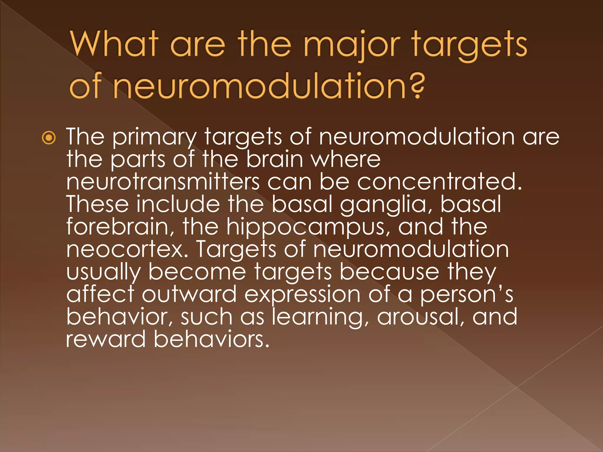 Neuromodulation - FAQ | PPT