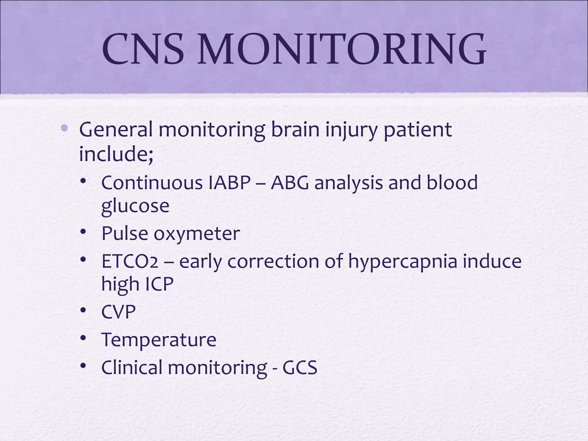 Neuromonitoring and Cerebral Protection Strategies | PPT