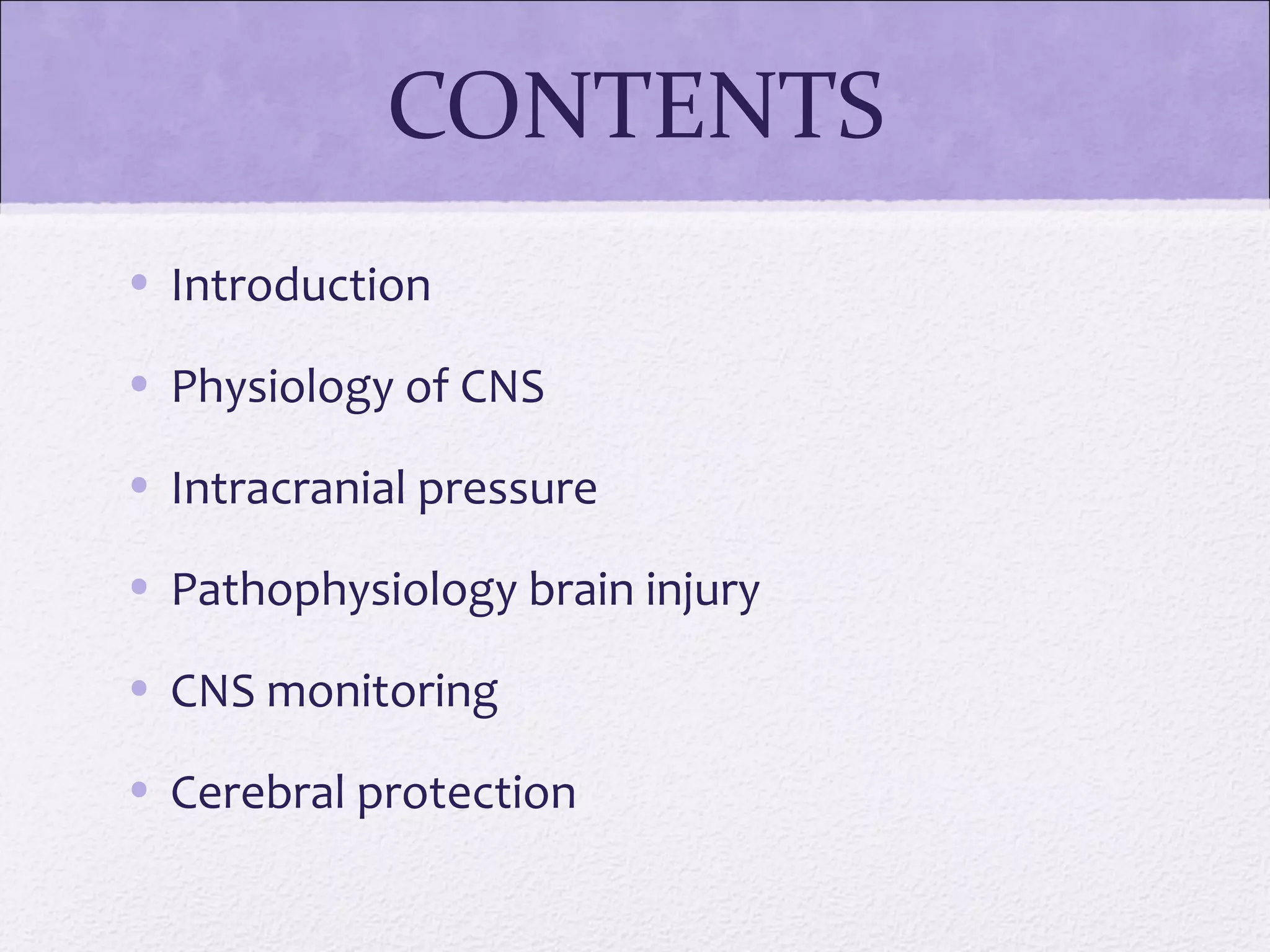 Neuromonitoring and Cerebral Protection Strategies | PPT