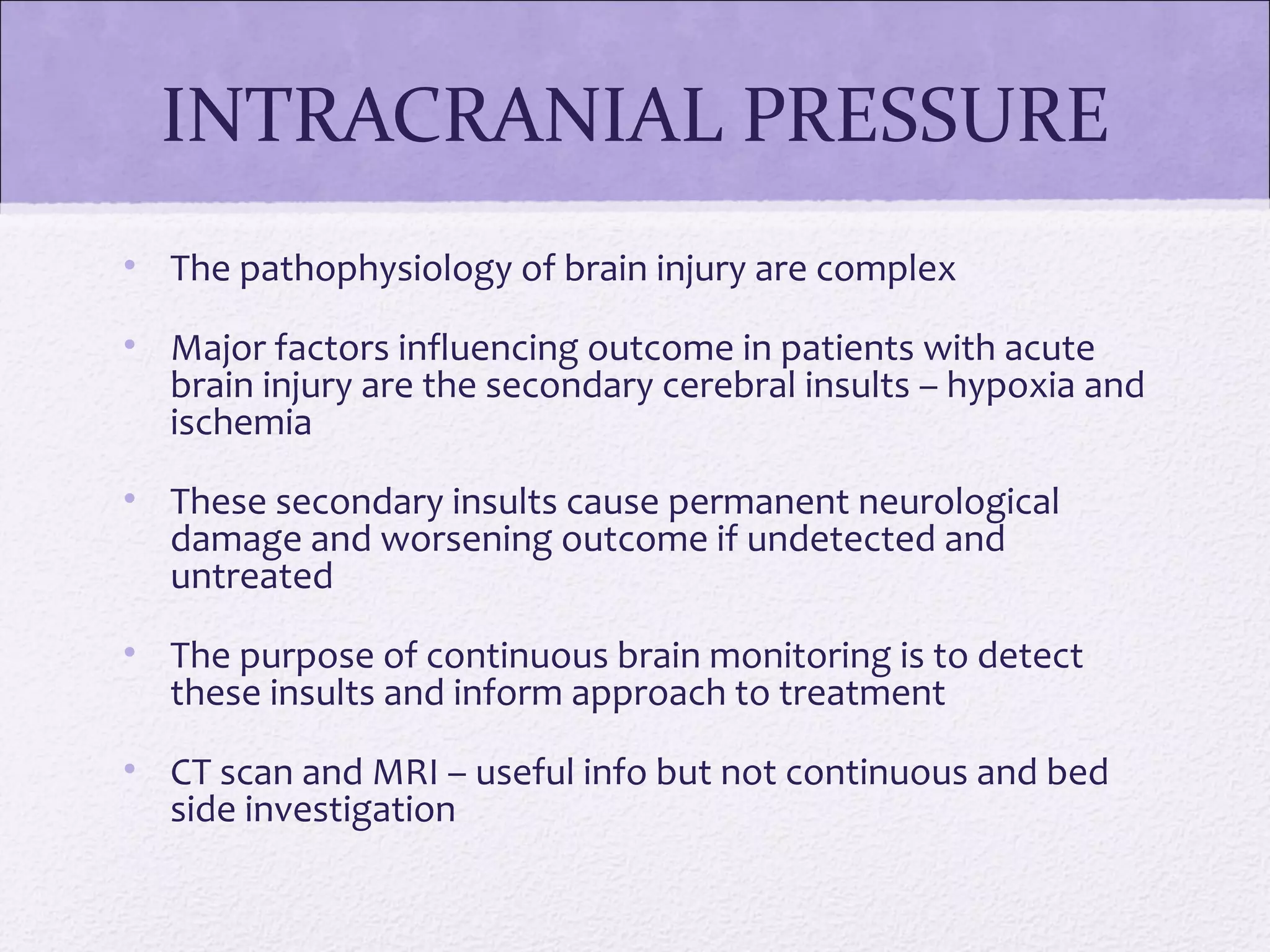 Neuromonitoring and Cerebral Protection Strategies | PPT
