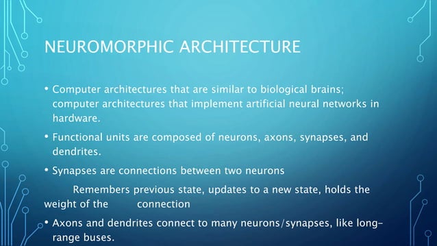 NEUROMORPHIC COMPUTING.pptx | Artificial Intelligence | Technology & Computing