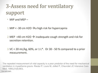 Neuromuscular Disorders Respiratory Complications and Assessment | PPT
