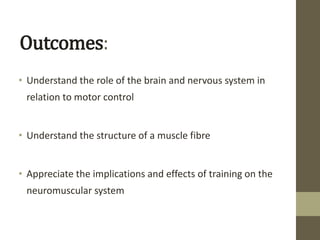 Neuromuscular Adaptations to Sports Training | PPTX