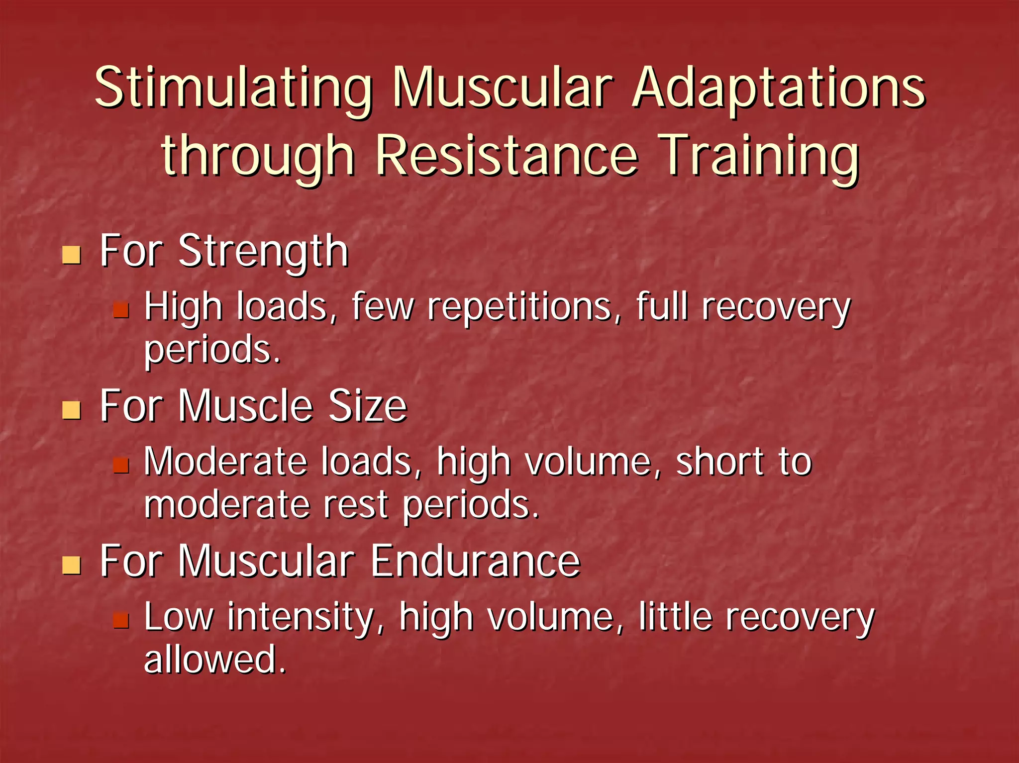 Neuromuscular adaptations to training | PDF