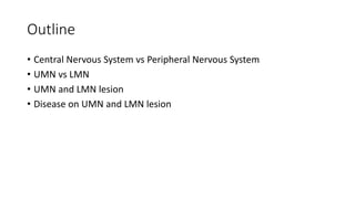 Neuromuscular UMN vs LMN teori Basic.pptx