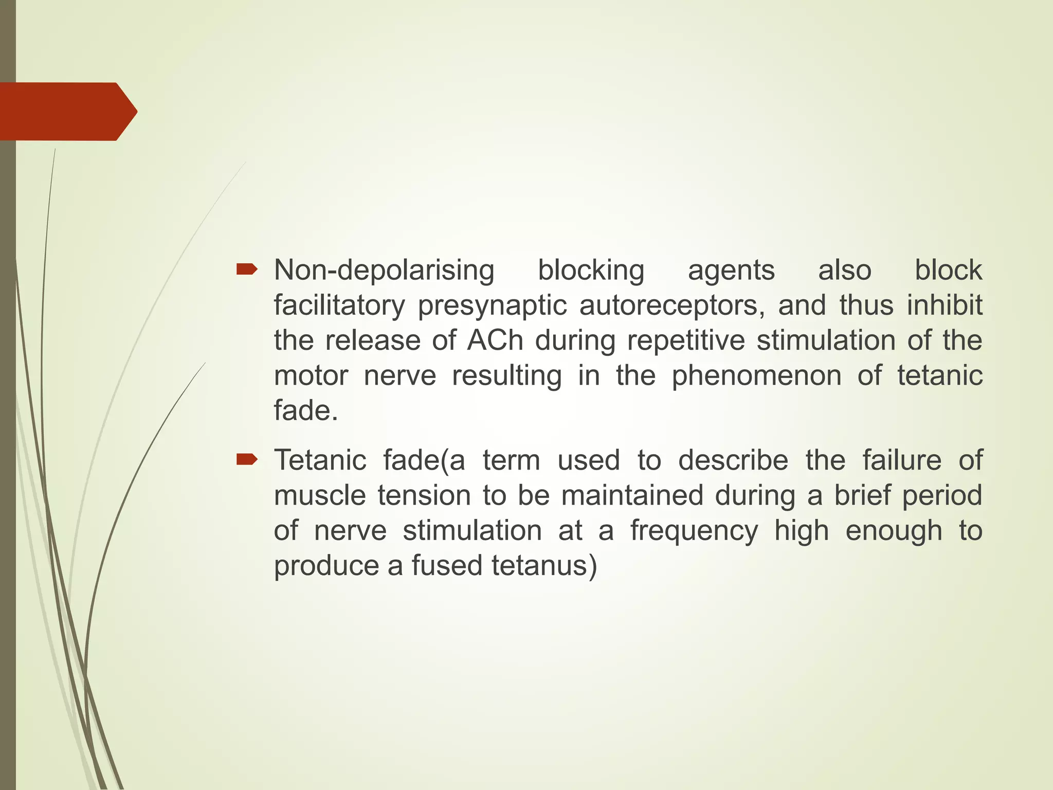 Neuromuscular blocker | PPTX