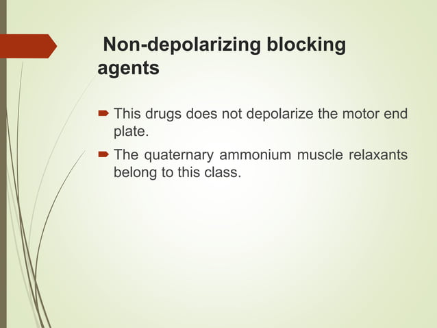 Neuromuscular blocker | PPTX | Brain and Nervous System Disorders ...