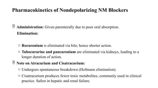 NEUROMUSCULAR BLOCKERS.pptxNEUROMUSCULAR BLOCKERS.pptx
