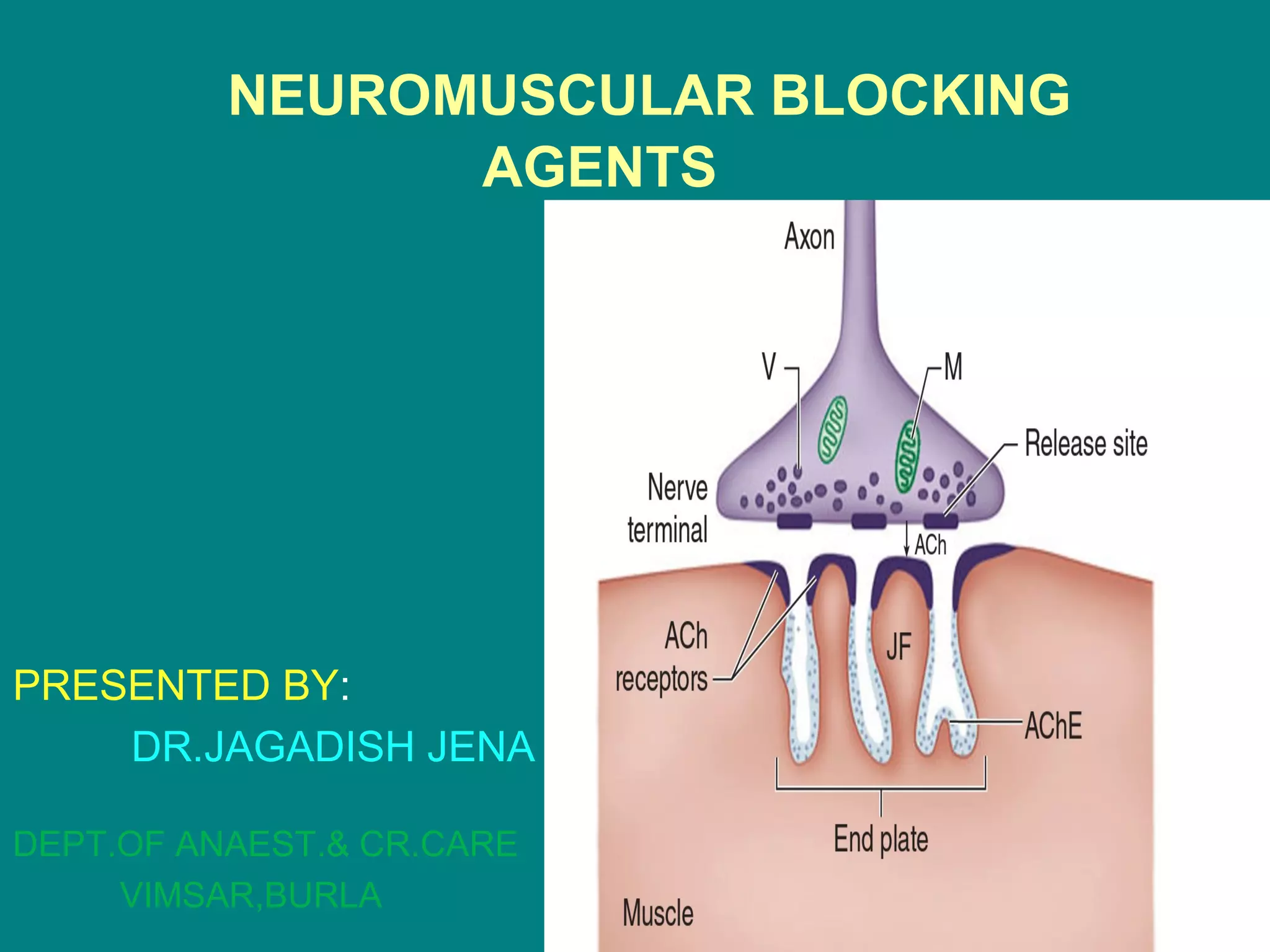 Neuromuscular blocking agents | PPT