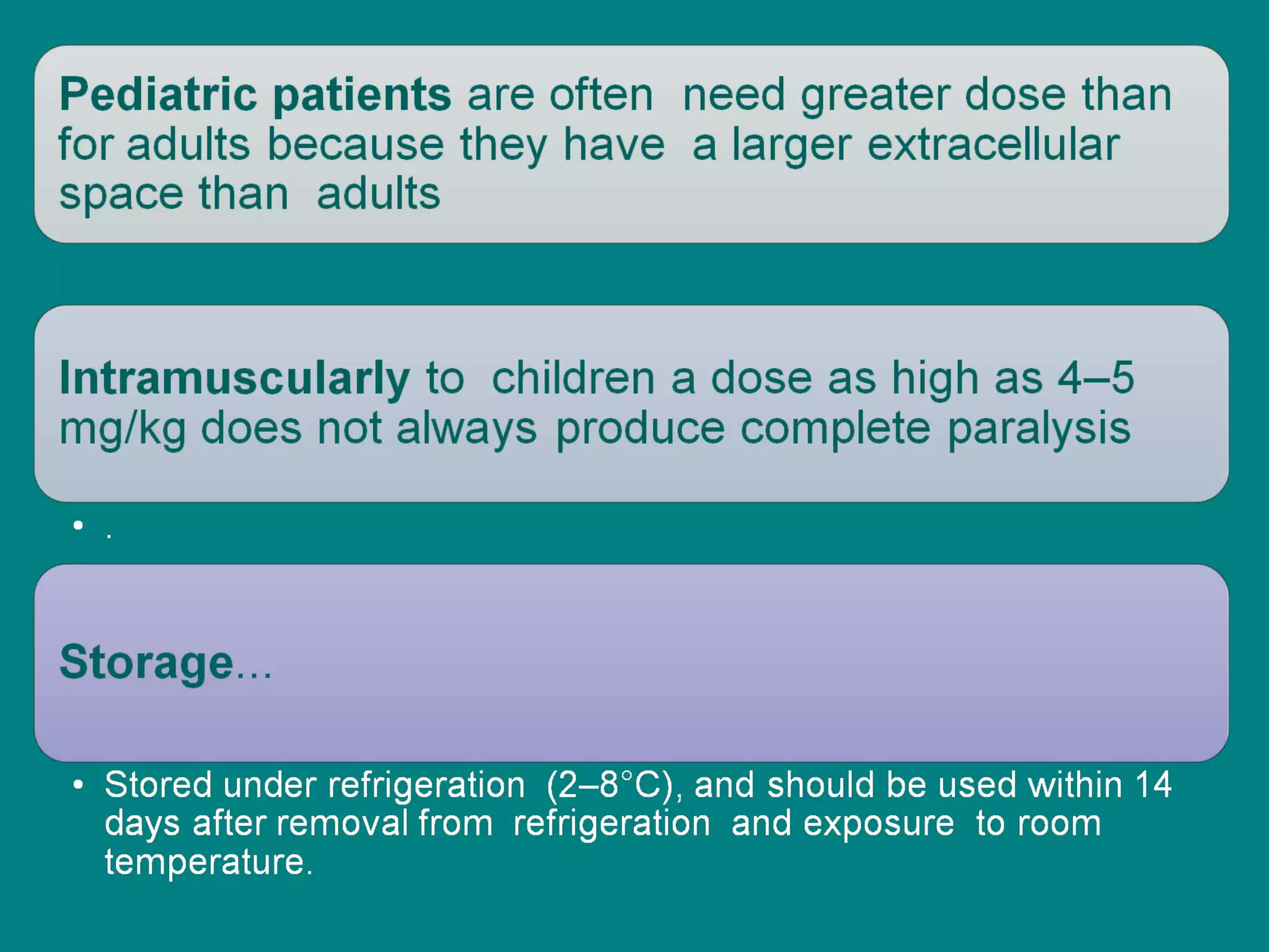 Neuromuscular blocking agents | PPT
