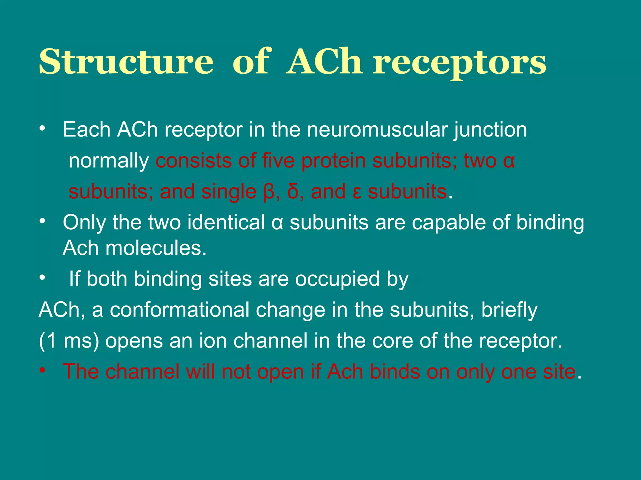 Neuromuscular blocking agents | PPT