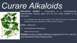 NEUROMUSCULAR BLOCKING AGENTS: CURARE ALKALOIDS | PDF
