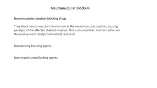 Neuromuscular blocking drugs - Dr Akinola.pdf