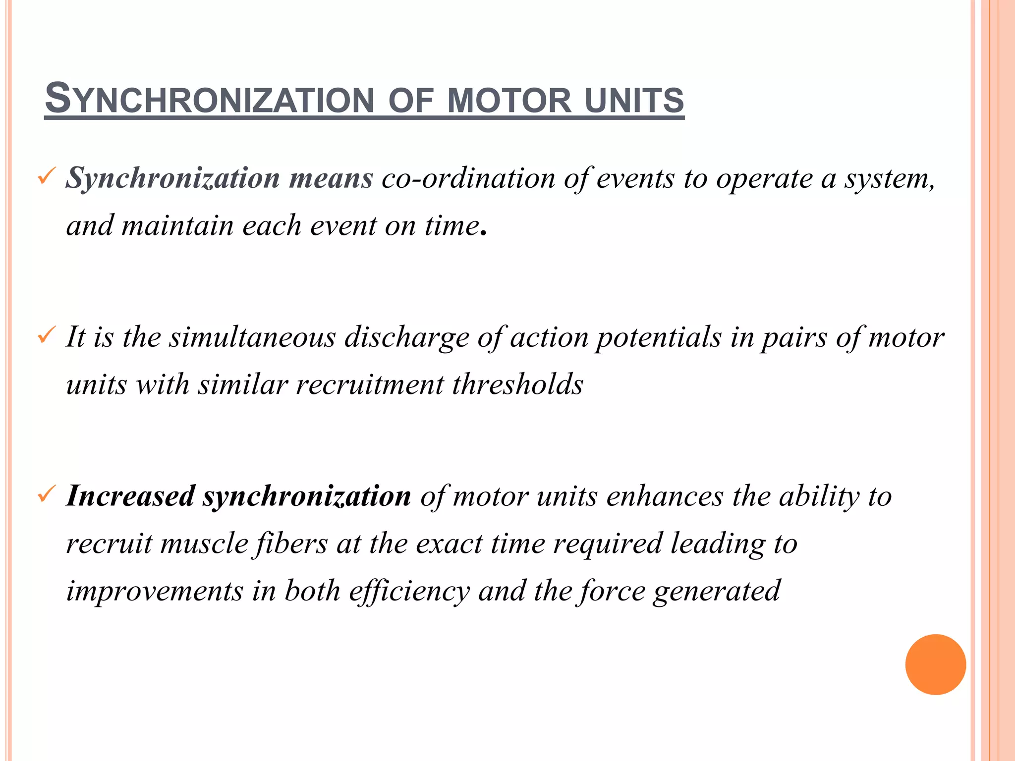 Neuromuscular Co-ordination | PPTX