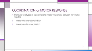 Neuromuscular coordination aasma mehak | PPTX