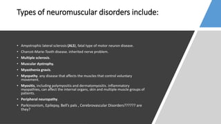 Neuromuscular disorder , Dental Management 2021 | PPTX