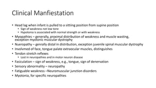 Evaluation and investigation of Neuromuscular disorders | PPTX