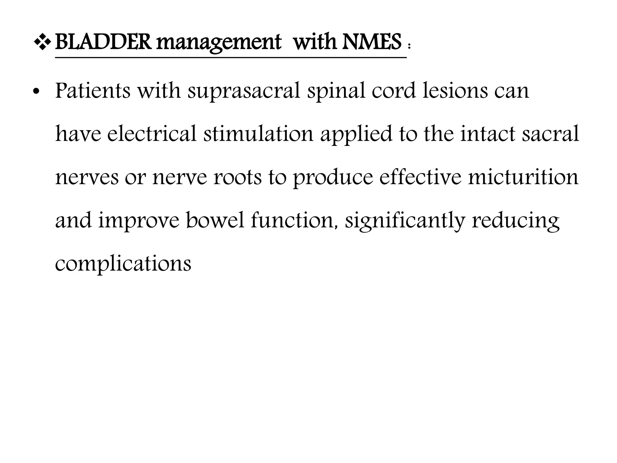 Neuromuscular electrical stimulation | PPTX