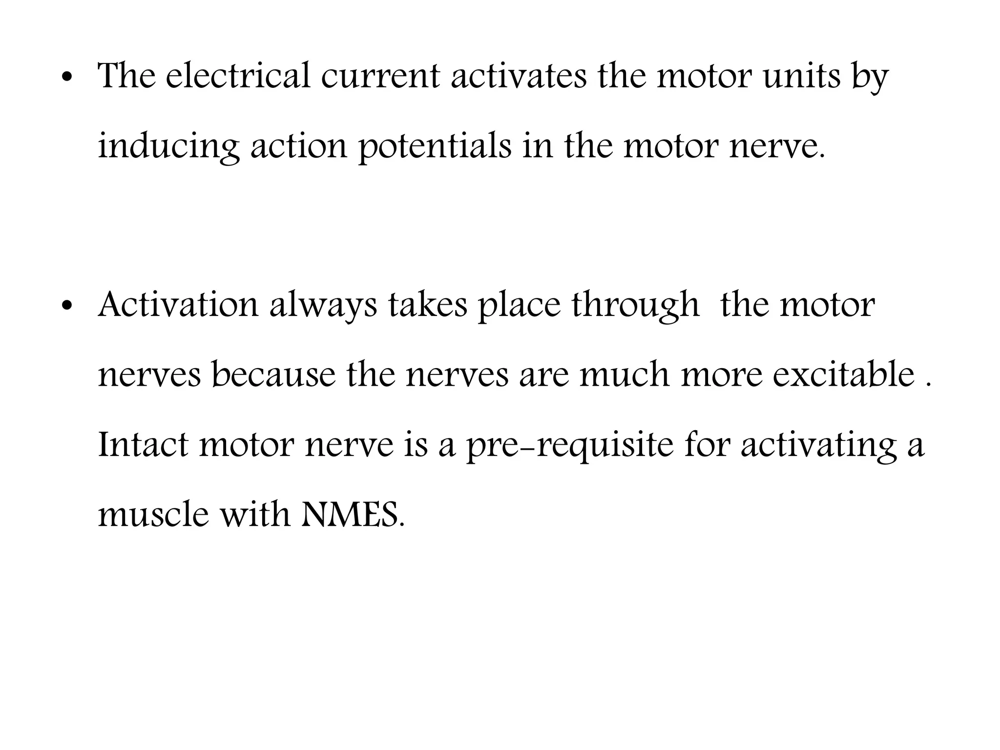 Neuromuscular electrical stimulation | PPTX