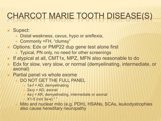 Neuromuscular Genetic Diagnosis | PPTX