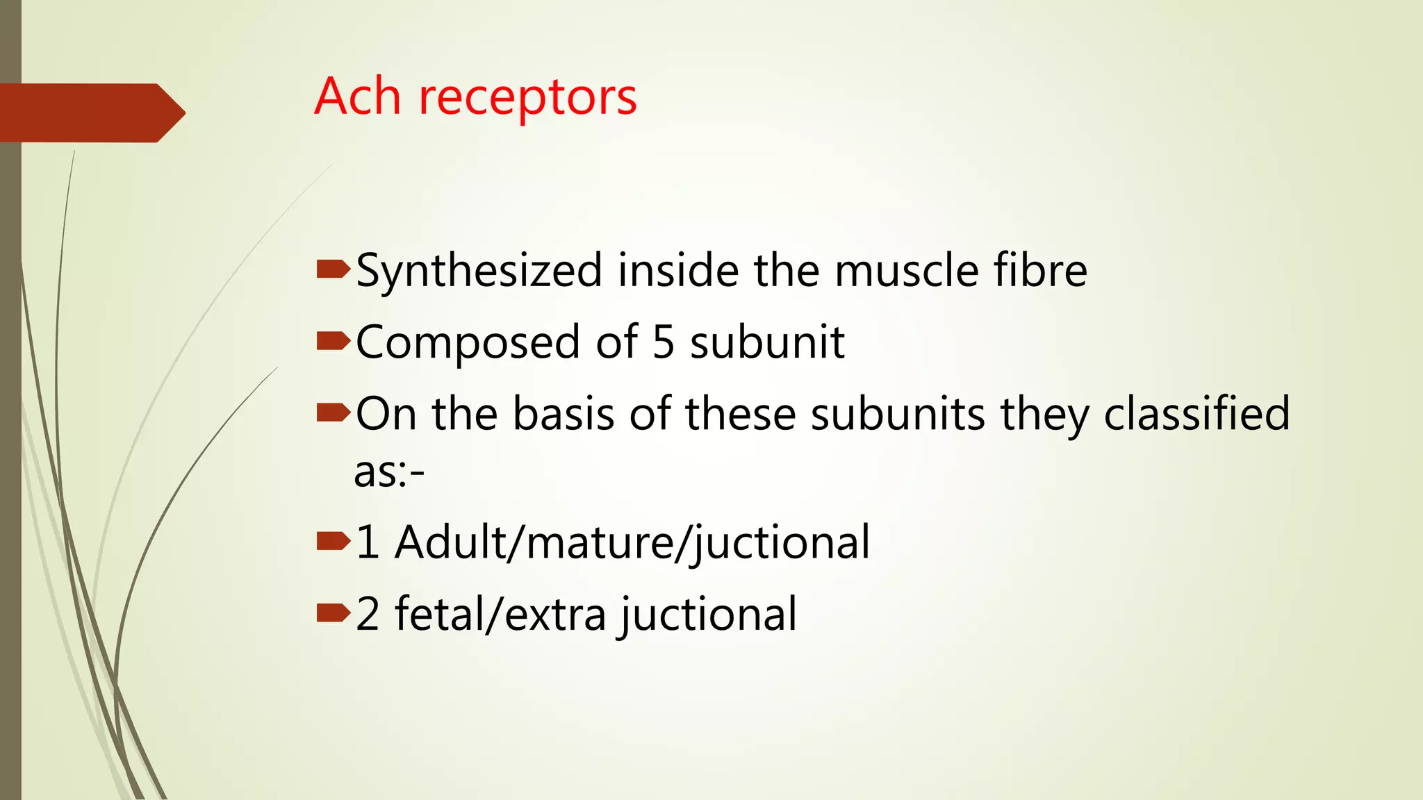 Neuromuscular junction anatomy & physiology | PPTX