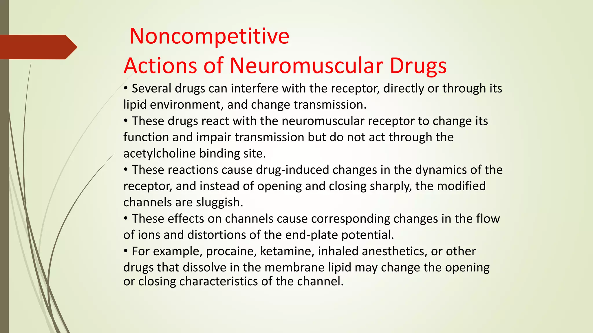 Neuromuscular junction anatomy & physiology | PPTX